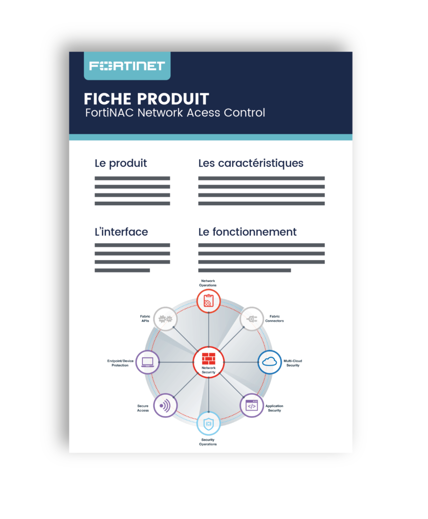 [Fiche produit] FortiNAC Network Access Control - Equipages